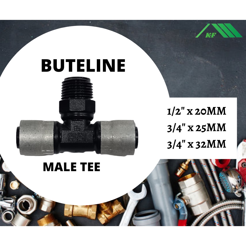 BUTELINE MALE TEE(PLUMBING AND FITTING) | Shopee Malaysia