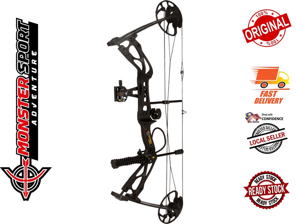 Sanlida Archery Dragon X8 Compound Archery Complete Pro Package ...