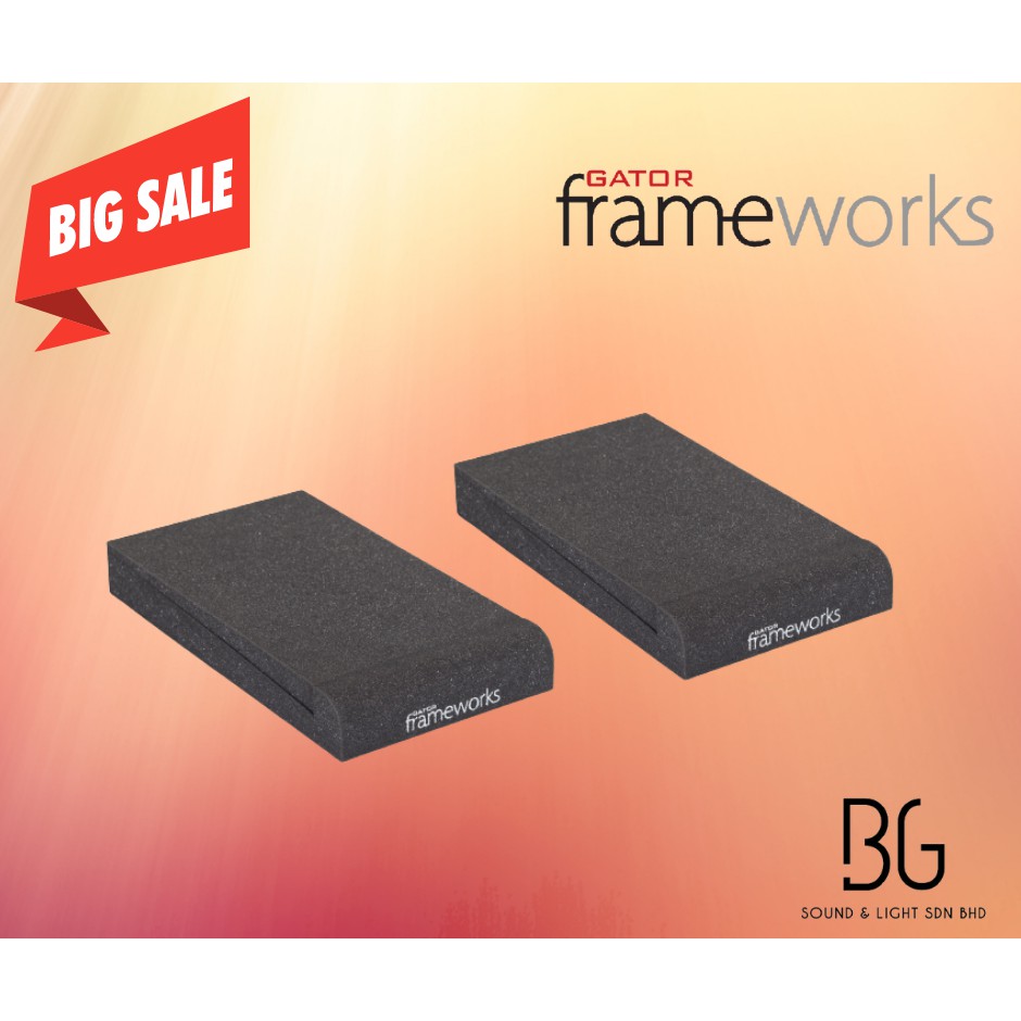 FRAMEWORKS GFW-ISOPAD-SM Studio Monitor Isolation Pads – Small | Shopee ...