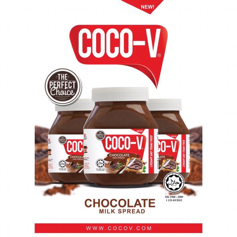 🍀 NEW ARRIVAL 🍀 COCO-V CHOCOLATE MILK SPREAD | Shopee Malaysia