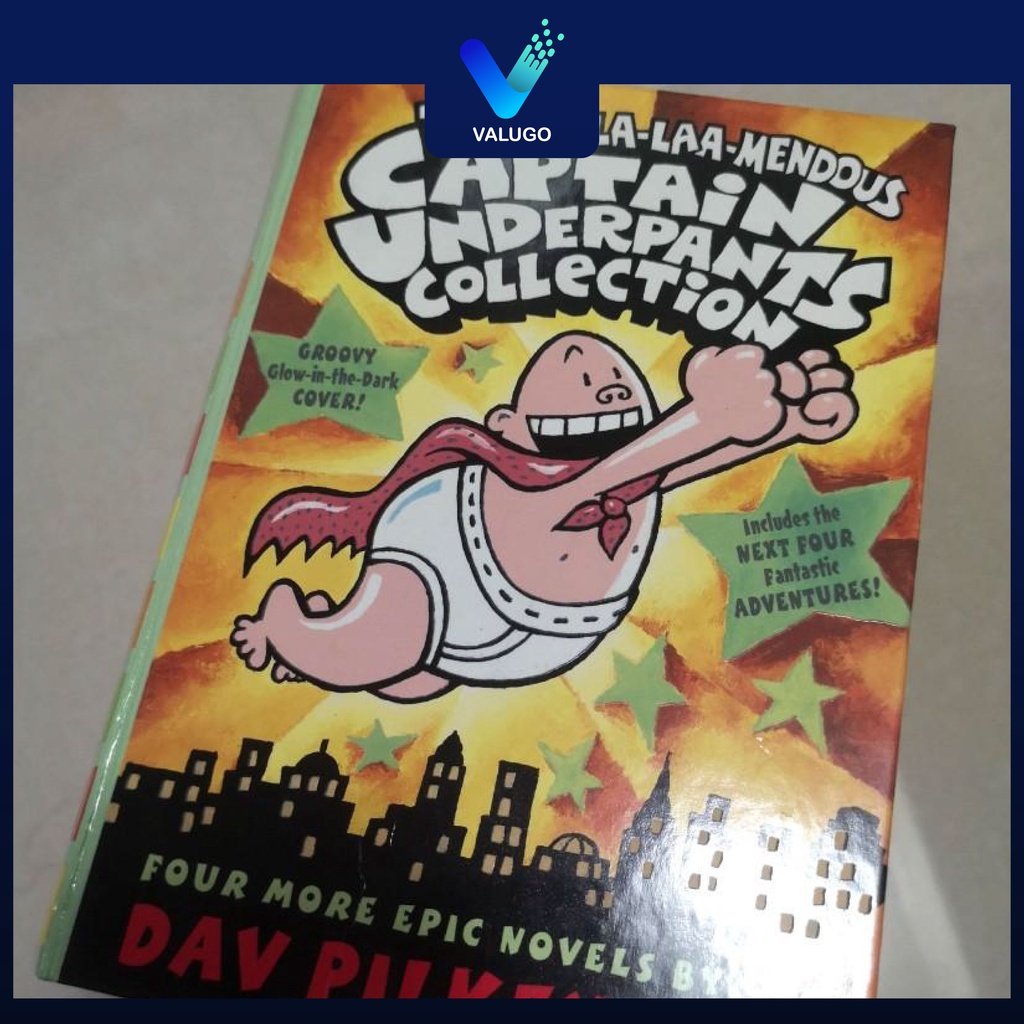 The Tra-la-laa-mendous Captain Underpants Collections Box Set | Shopee ...