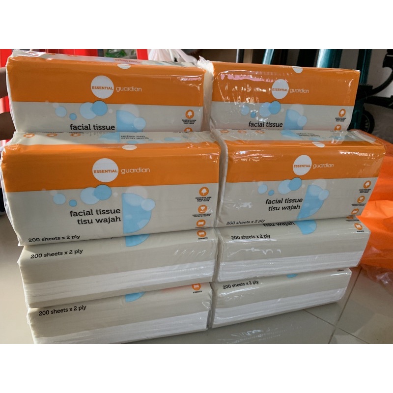 Tissue GUARDIAN 200sheets New Packaging | Shopee Malaysia