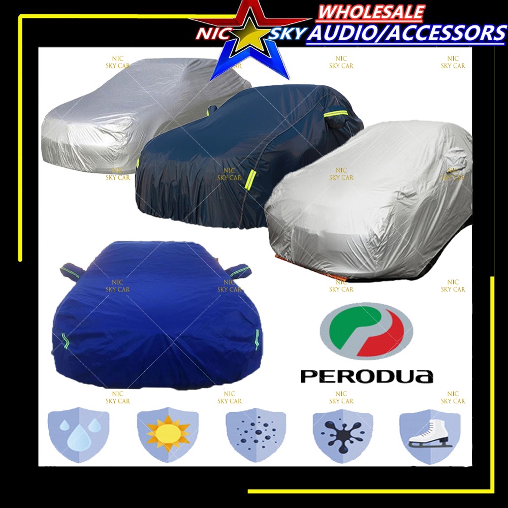 PERODUA CAR Cover kereta myvi viva kelisa kenari alza kancil emo1 Aruz ...