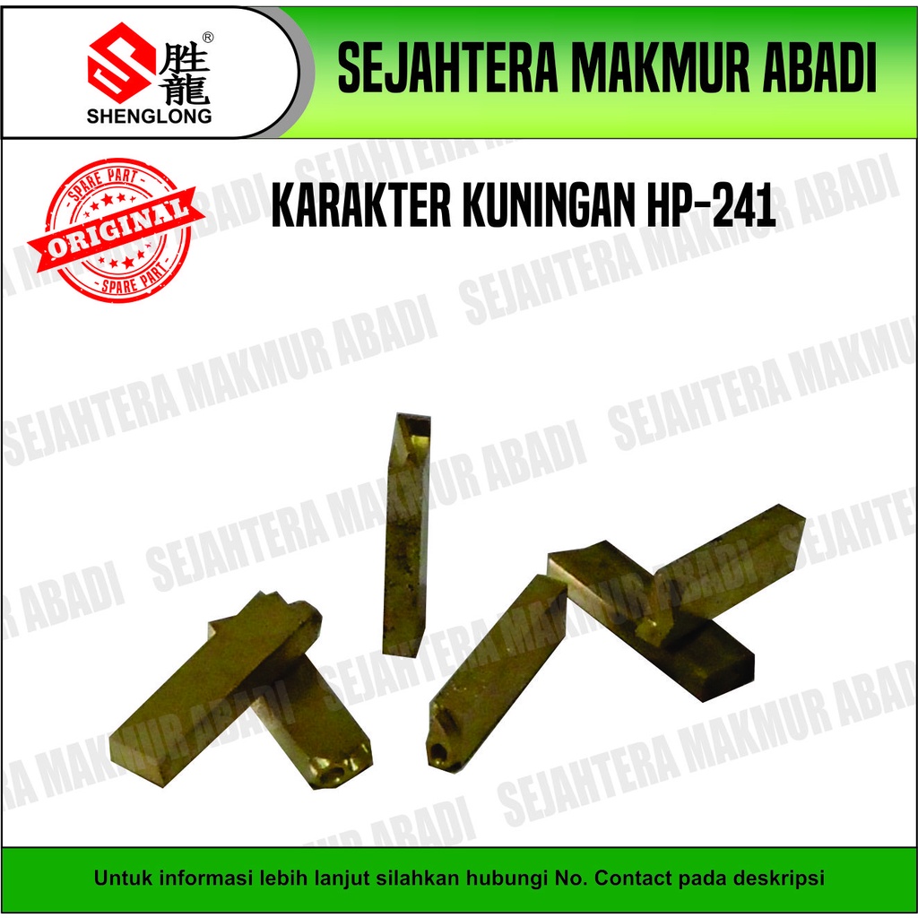 Hp Brass Character - 245 mm (Size 2 mm x 4 mm x 14,5 mm) | Shopee Malaysia