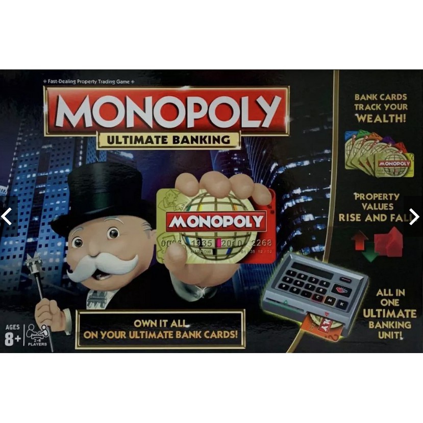 Monopoly Ultimate Banking Electronic Card Instant Cashless Games ...
