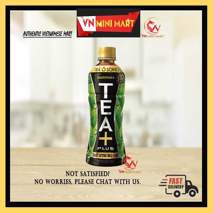 Oolong Tea + Plus 320ml - Trà O Long Việt Nam (Tra OLong Tea + Plus ...