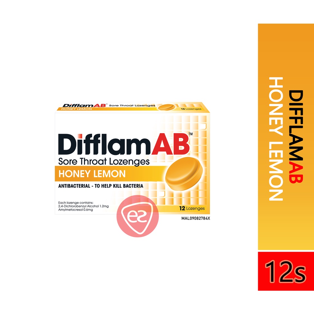 DIFFLAM AB SORE THROAT LOZENGES ( DIFFLAM AB LEMON/ ORANGE ...