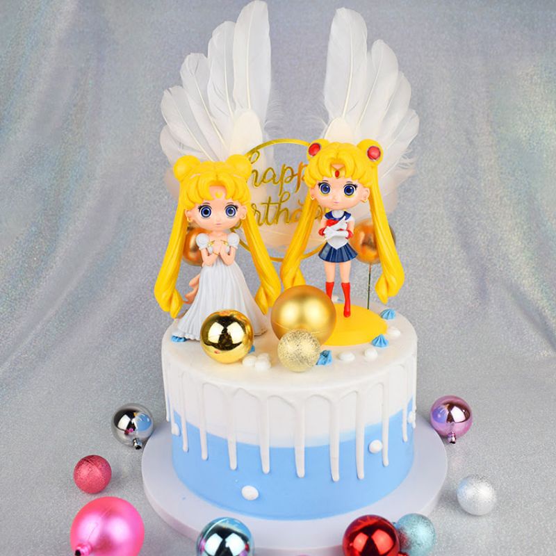 [Ready Stock Malaysia] Sailormoon Usagi Tsukino Aurora Cake Topper 1pcs ...