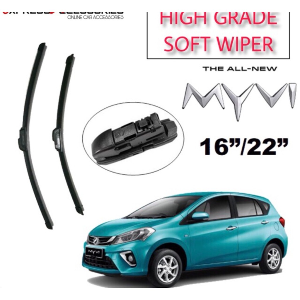 Perodua Myvi Gen 3 Oem Wiper Blade | Shopee Malaysia