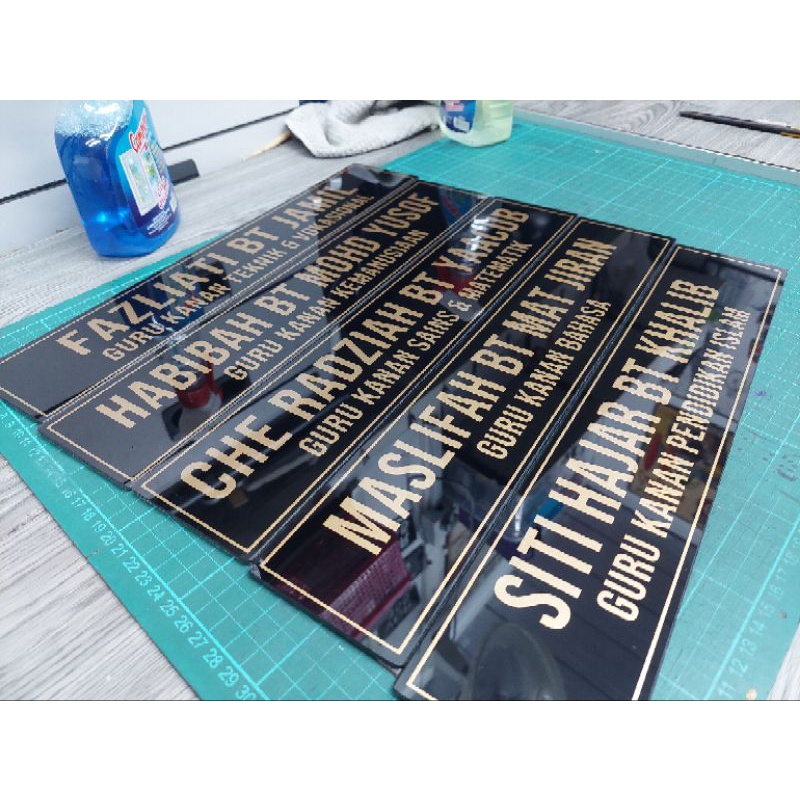 Papan Tanda Pintu 5 inci x 18 inci (Huruf Tanam dalam) | Shopee Malaysia