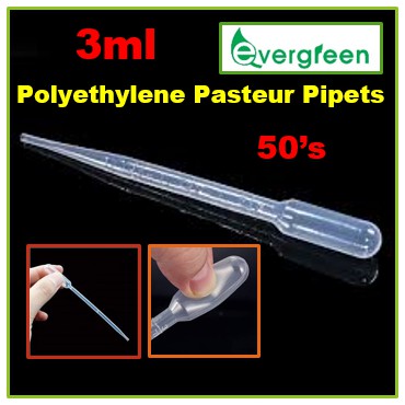 3ml Disposable Pasteur Pipette, PE, Graduated in various packing | Shopee Malaysia
