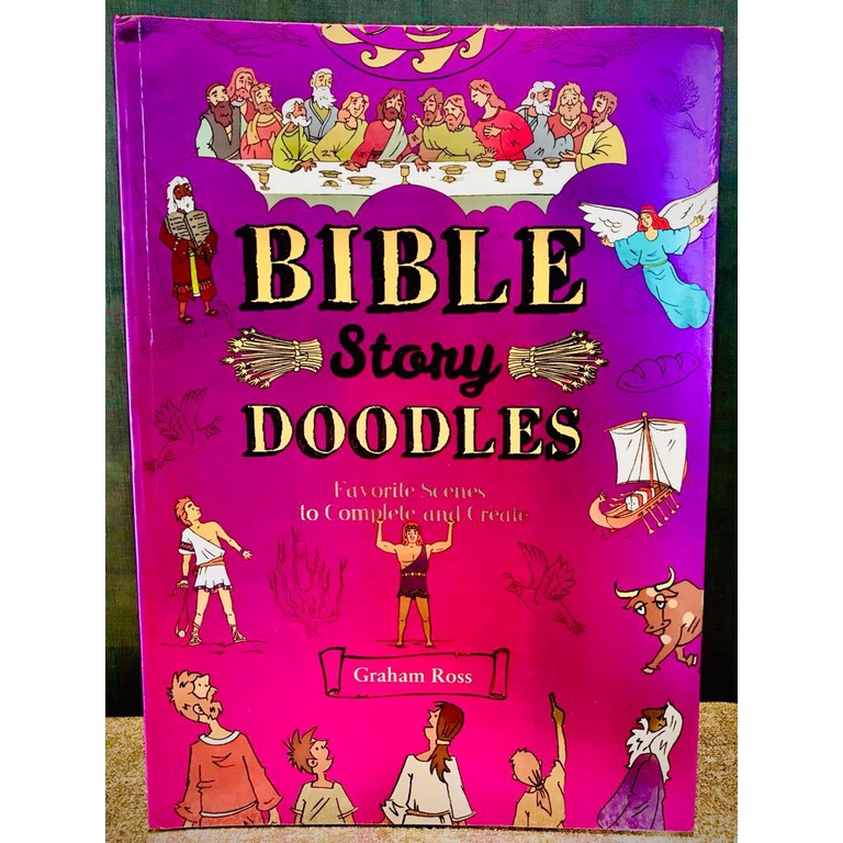 Bible-Story Doodles: Favorite Scenes to Complete and Create / Sunday ...