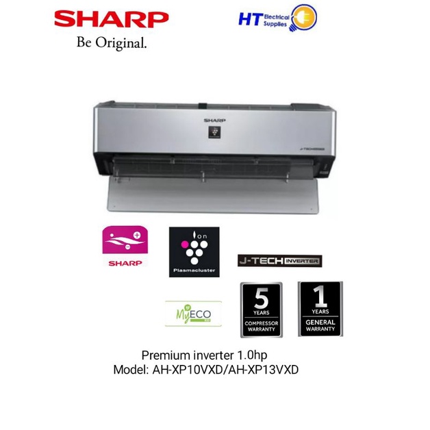 HT. ELECTRICAL > CLEAR STOCK SHARP J - TECH PREMIUM INVERTER 1HP (BUILT ...