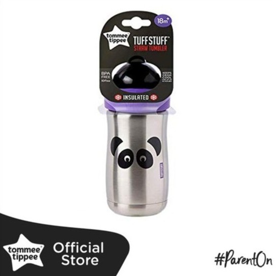 Tommee Tippee Tuff Stuff Straw Cup - Panda 10oz (18m+) | Shopee Malaysia