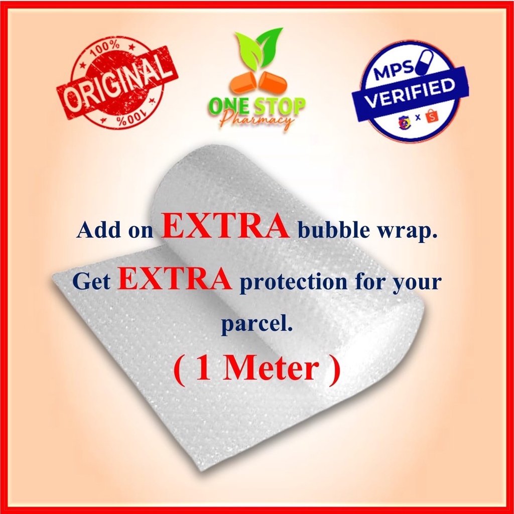 ADD-ON BUBBLE WRAP FOR EXTRA PROTECTION SINGLE LAYER ( 0.5mm x 1 m ...
