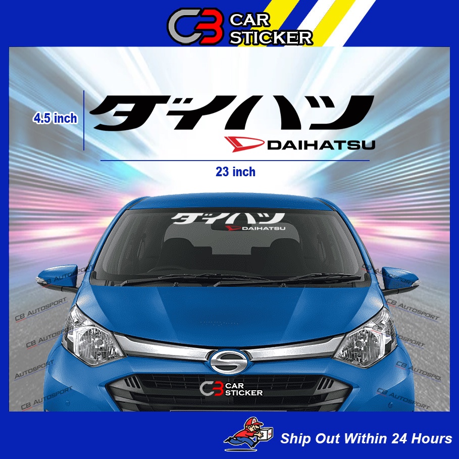 DAIHATSU JAPANESE CAR STICKER / CS689 | Shopee Malaysia