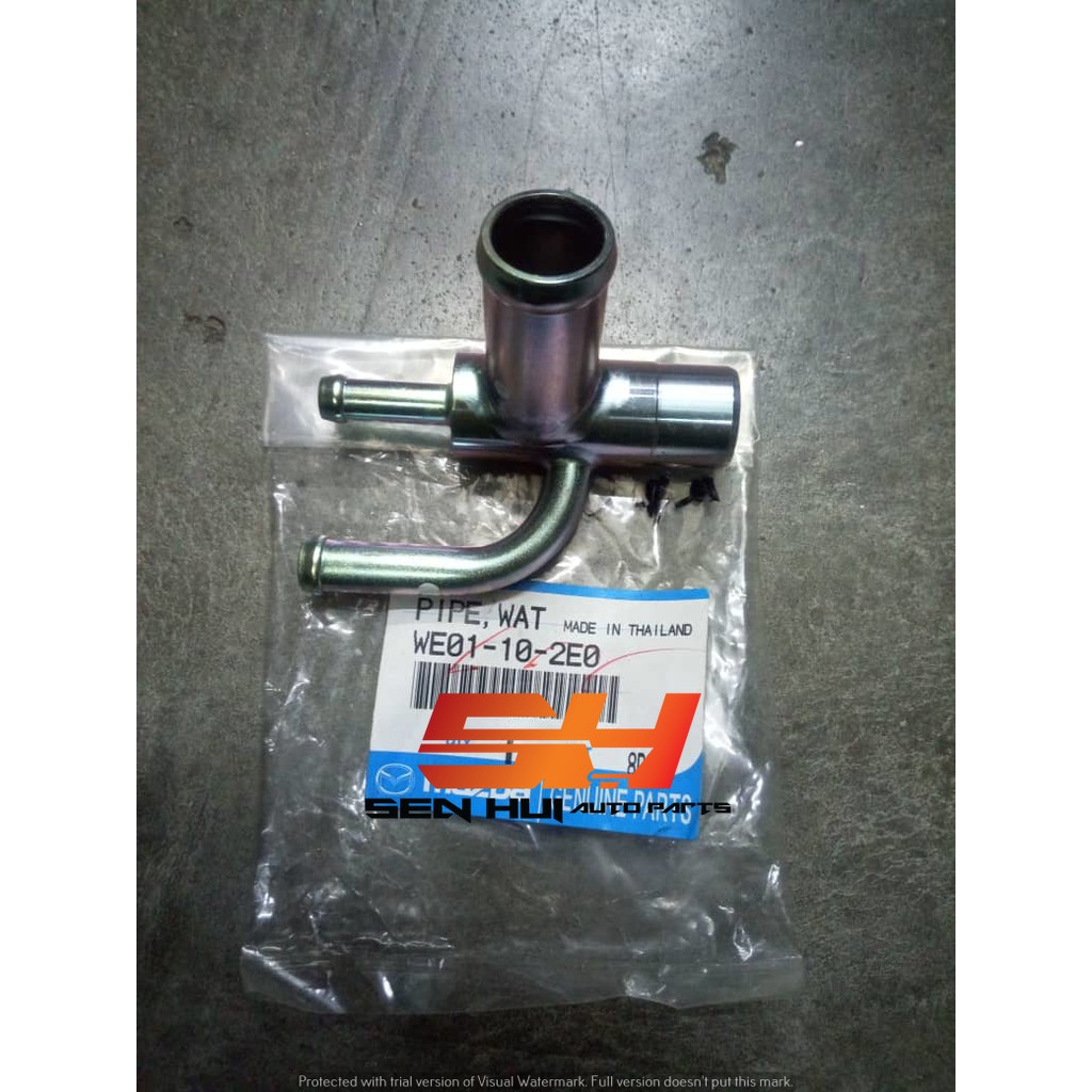 MAZDA BT50 WLC Water Ppe 4 Way Cylinder Head + Turbo WE01102E0 GENUINE ...