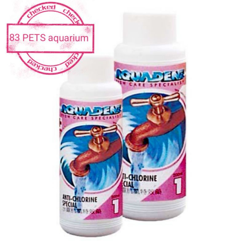 Aquarium AQUADENE anti chlorine 200ml | Shopee Malaysia