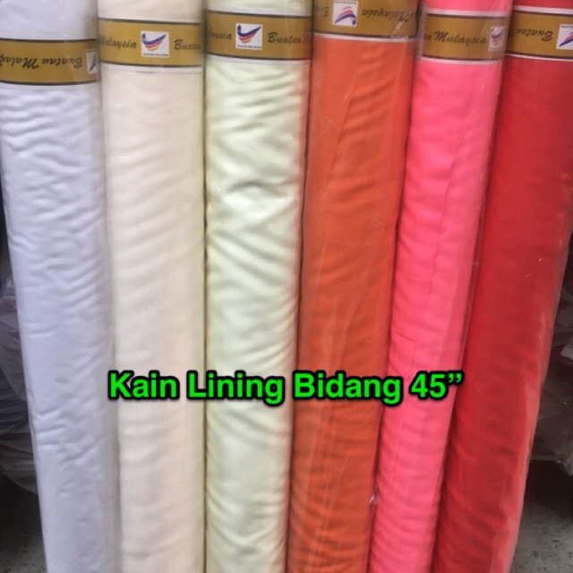 Kain Lining Pongee 🌟Ready Stock🌟 | Shopee Malaysia