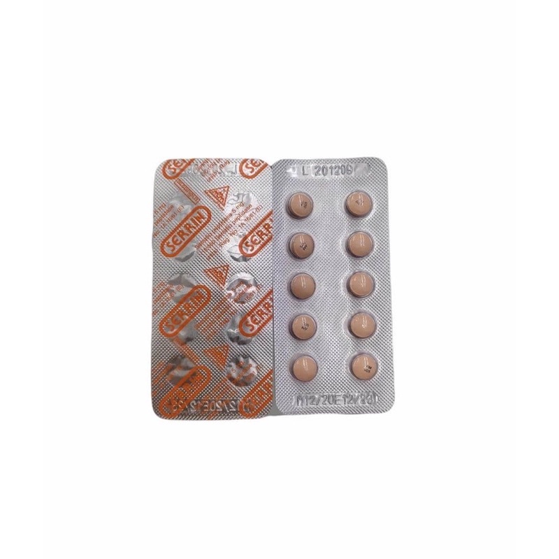 Serrin 5mg 10’s Tablets (Serratiopeptidase) | Shopee Malaysia