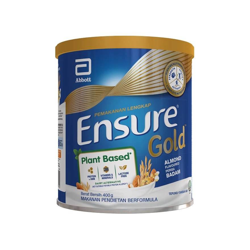 ENSURE Gold Plant-Based Almond 400g(W) | Shopee Malaysia