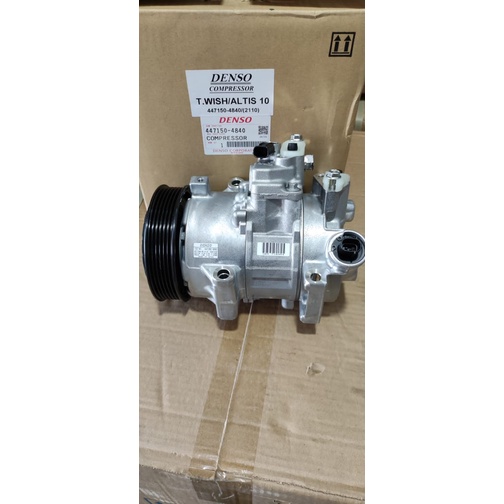 (ORIGINAL) DENSO TOYOTA ALTIS YEAR 2010, TOYOTA WISH TSE14C 6PK ...