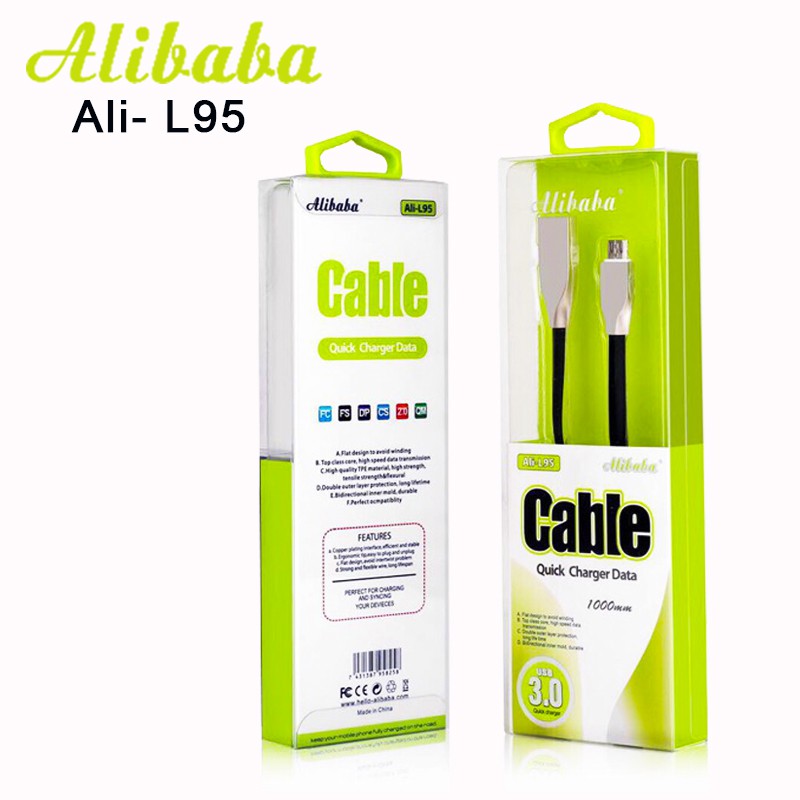Alibaba Ali-L95 1M Quick Data transfer / Charging Cable ( Android,IOS ...