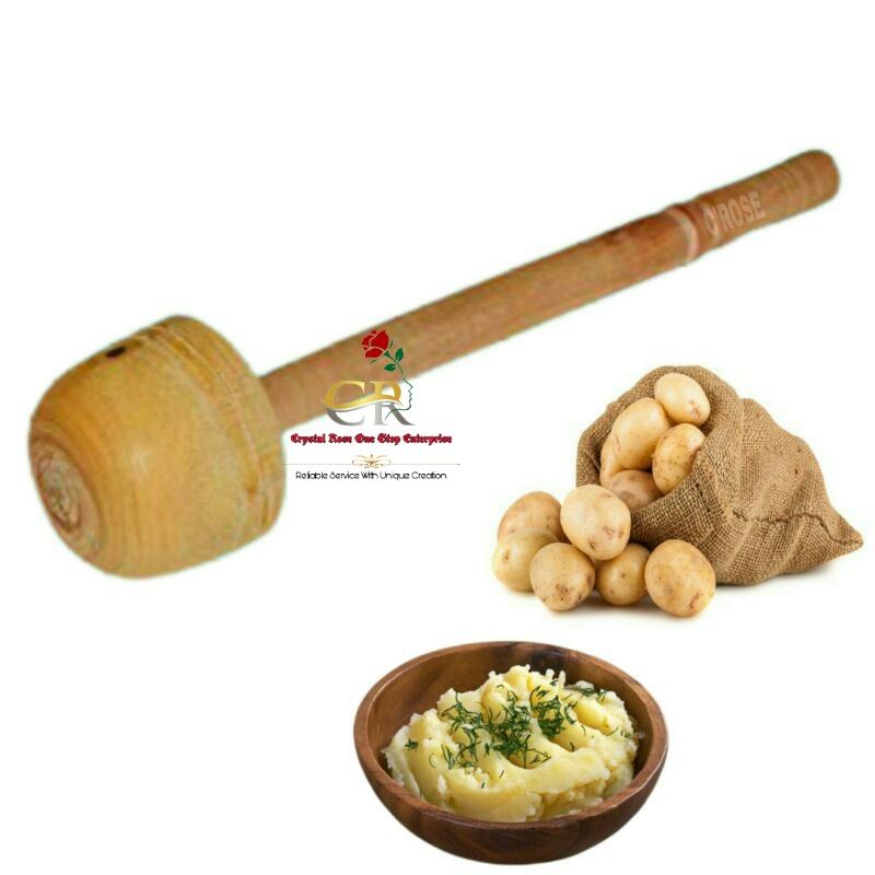 Wooden Whisk Hand Masher/Potato Masher/Dal Masher/Lassi Ghotni/Paruppu ...