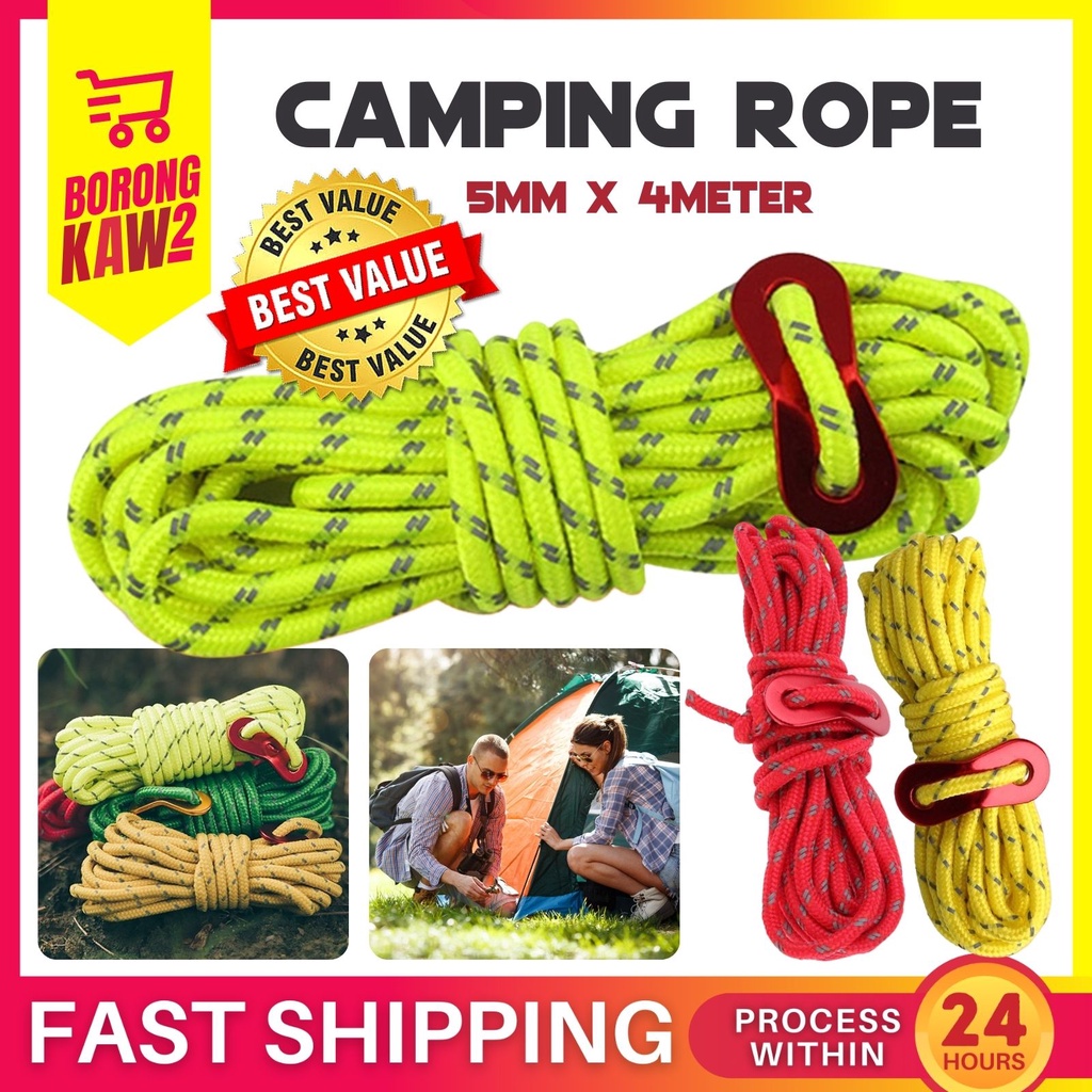 5mm Thick Rope Dur 4m Rope Paracord Shoelaces Bracelet Necklace Outdoor ...