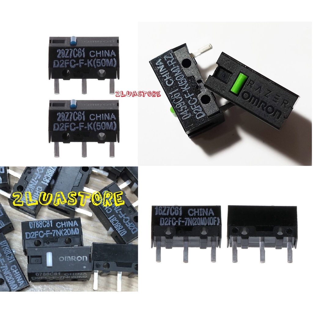 Omron mouse click button 50M Omron 60M Omron 20M Omron 100M Omron 20M ...