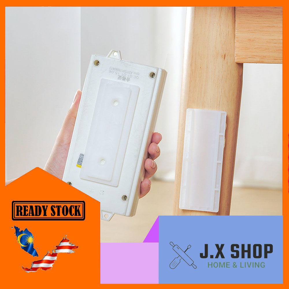 Self Adhesive Power Strip Fixator Punch-Free Wall-Mounted Power Strip ...