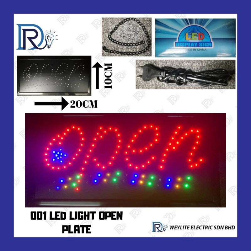 LED OPEN DISPLAY SIGNBOARD (PAPAN IKLAN) | Shopee Malaysia
