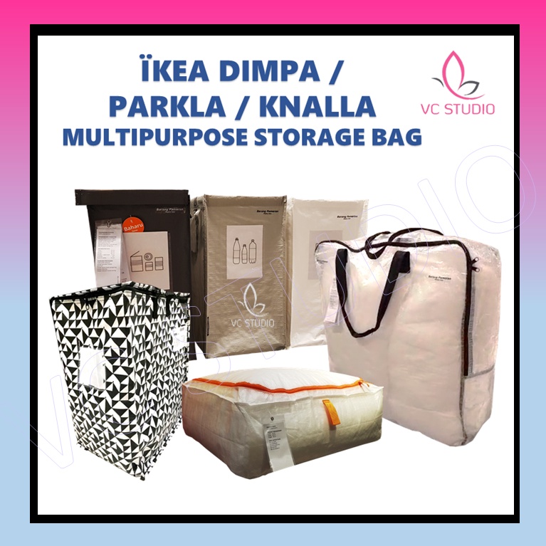 DIMPA/ KNALLA/ PARKLA Multipurpose Storage Bag | Shopee Malaysia