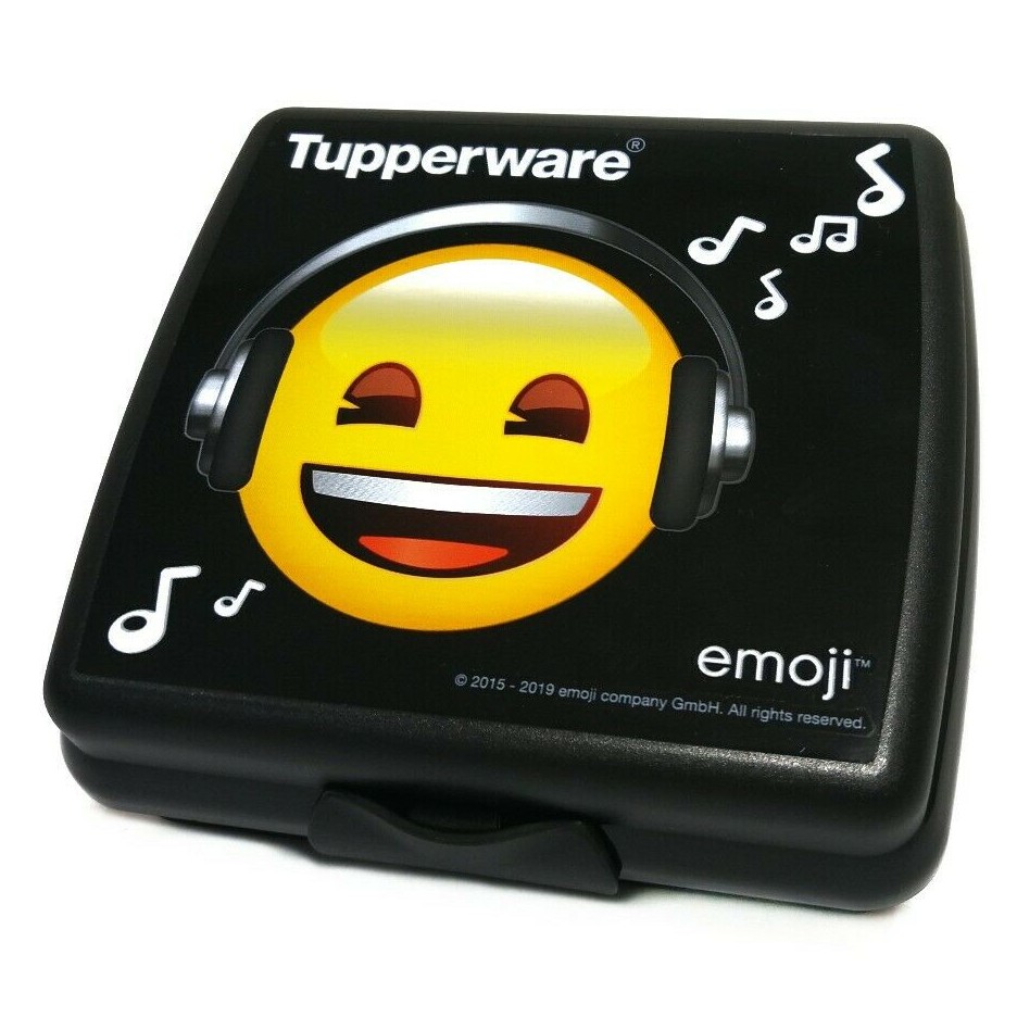 Original Tupperware Emoji Sandwich Keeper | Shopee Malaysia