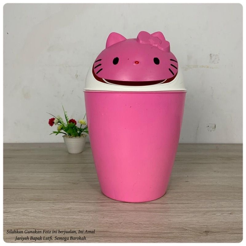 Hello KITTY trash can / CHARACTER TRASH CAN - HELLO KITTY TRASH CAN ...