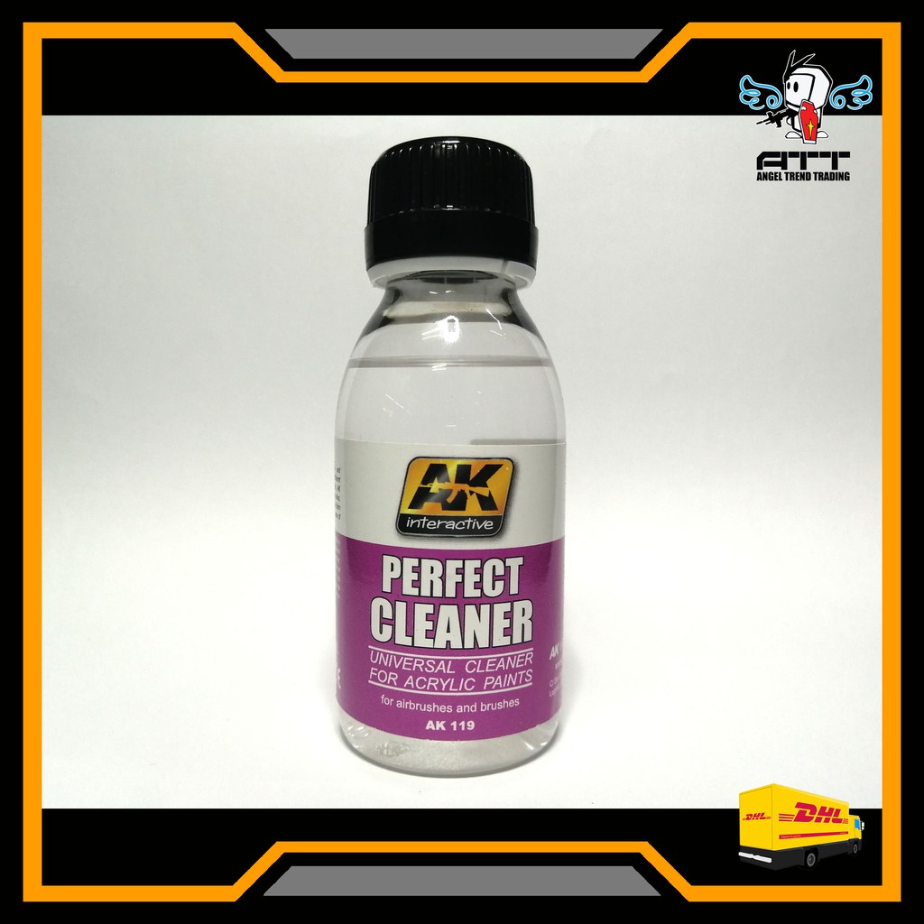 AK119 PERFECT CLEANER 100ml AK WEATHERING (Gunpla Gundam Paint Model ...