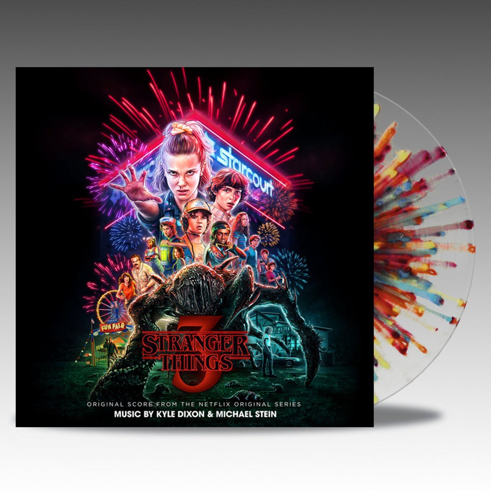 Stranger Things 3 OST, Double LP (Fireworks Splatter Vinyl) | Shopee ...