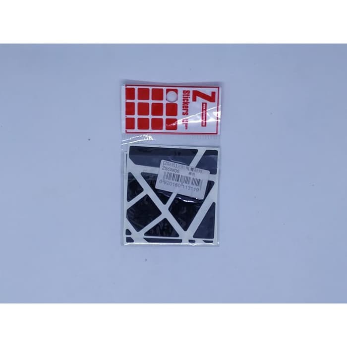 Ghost Cube Black Original Rubik Sticker - Ghost Cube Sticker | Shopee ...