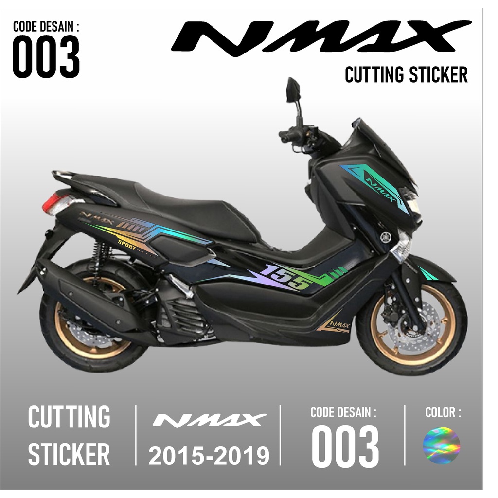 Cutting Sticker Nmax - Motorcycle Accessories Sticker Yamaha Nmax Old ...