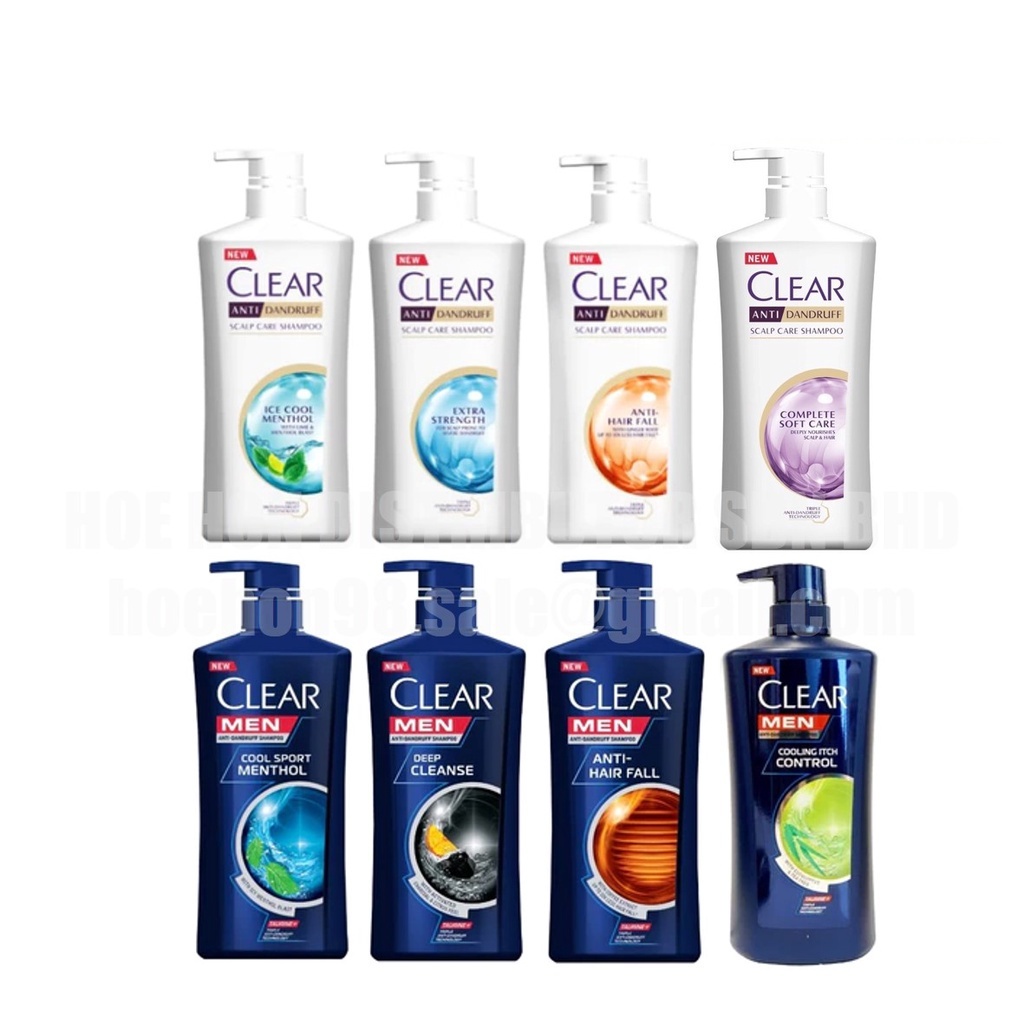 Clear Hair Shampoo Ice Cool Sport Menthol Hair Fail Ice Cool Menthol ...