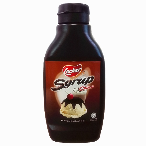 Lecker Chocolate and Caramel Syrup 350g / Lecker Caramel Syrup ...