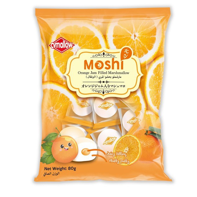 [FSC] Cvmallow Moshi Jam Filled Marshmallow 80gm (4 Flavor) | Shopee Malaysia