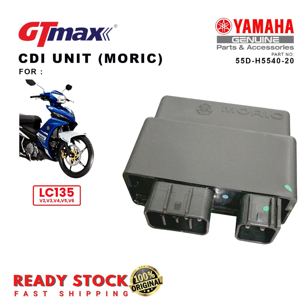 CDI UNIT ASSY LC135 V1-V7 4 SPEED 5 SPEED DIJAMIN 100% ORIGINAL YAMAHA ...