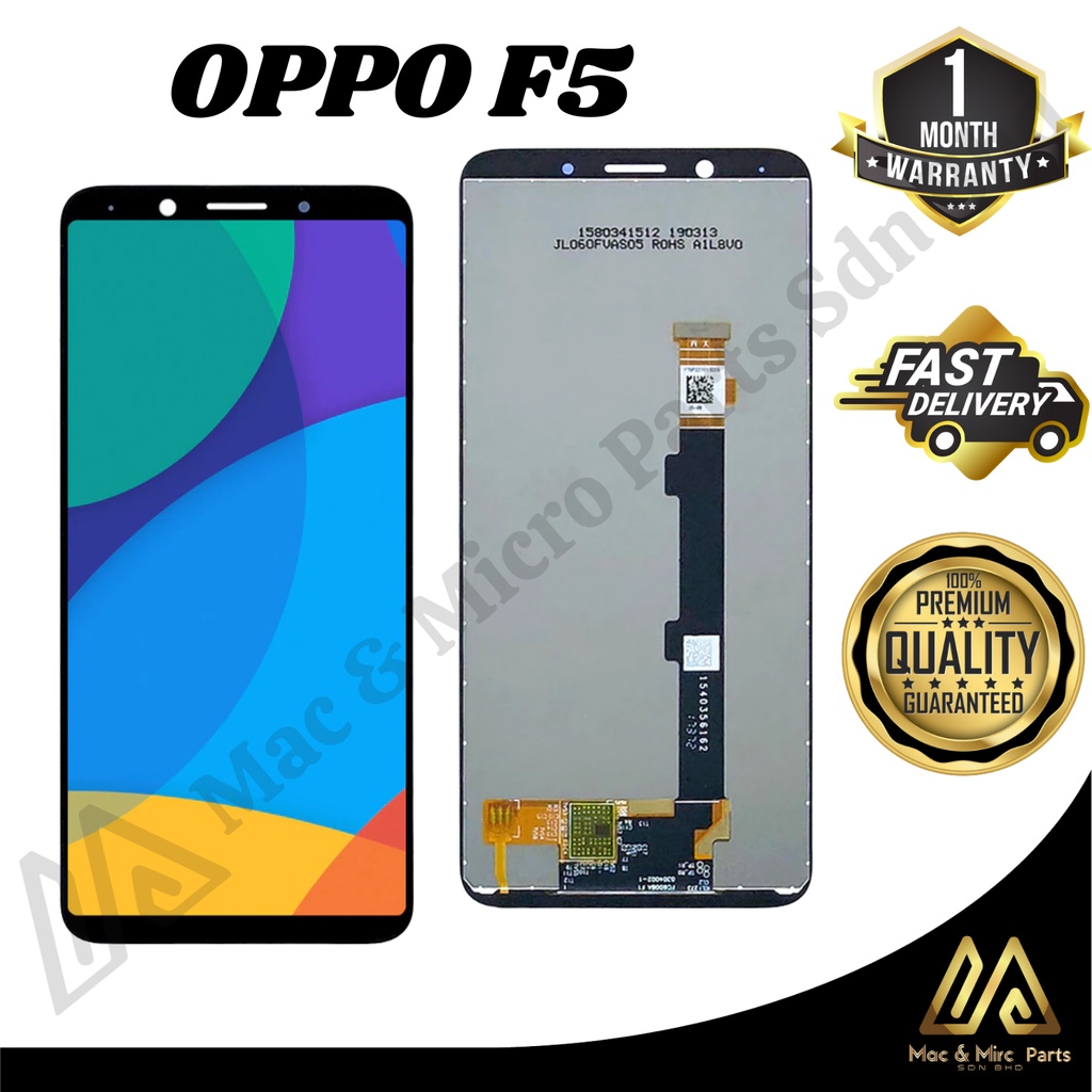 Oppo F5 Fullset LCD Premium Quality Touch Screen Digitizer Replacement ...