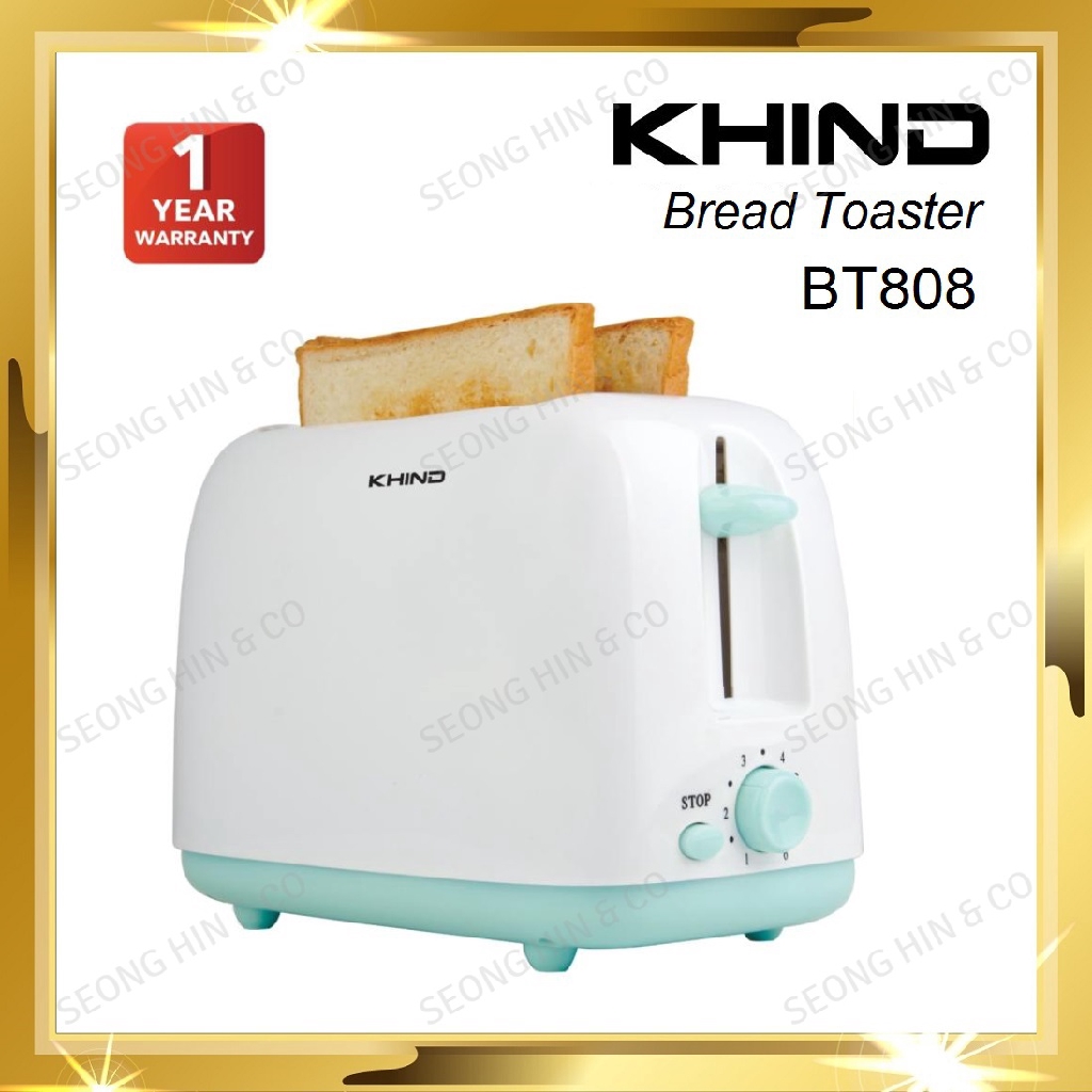 KHIND BT808 Bread Toaster / Pembakar Roti | Shopee Malaysia