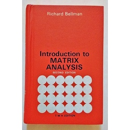 Introduction to Matrix Analysis by Richard Bellman | Shopee Malaysia