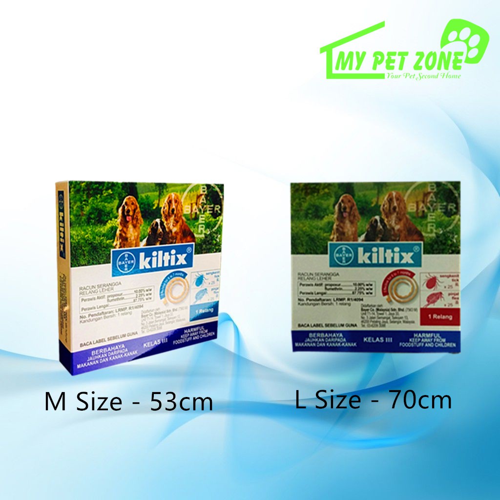 Elanco Bayer Anti Flea & Ticks Kiltix Collar (For Dog) | Shopee Malaysia