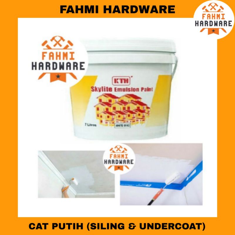 CAT PUTIH SILING / EMULSION PAINT WHITE FOR CEILING | Shopee Malaysia