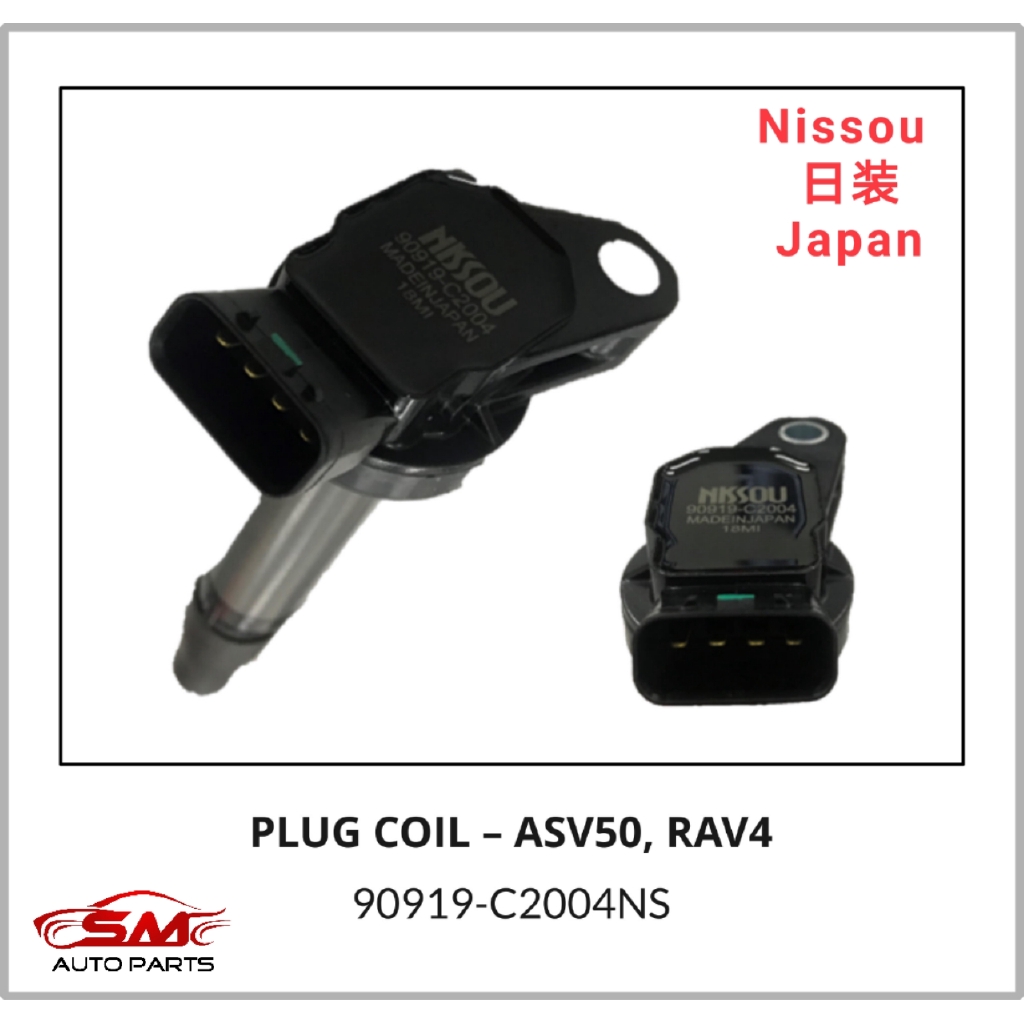 Toyota Camry ASV50 Nissou Ignition Coil ( OEM : 90919-C2004 ) | Shopee ...