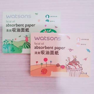WATSONS Facial Oil Absorbent Paper (100s) (Random Design Given ...